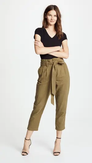 L'Agence Becca V-neck Tee
