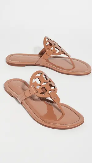 Tory Burch Miller Thong Sandals - Tan