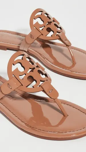 Tory Burch Miller Thong Sandals - Tan