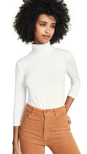 L'Agence L'AGENCE Aja Turtleneck White