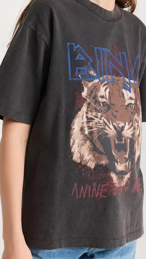 ANINE BING Tiger Tee