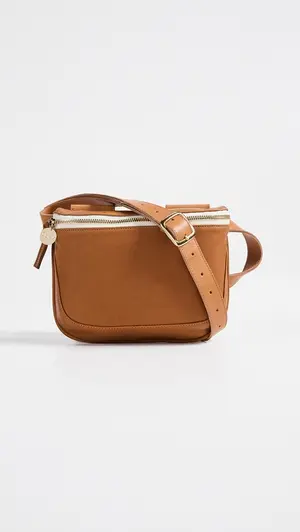 Clare V. Leather Fanny Pack - Tan