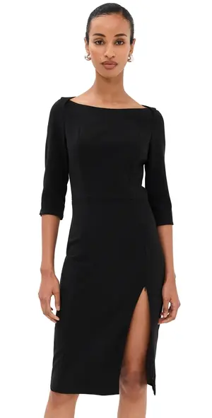Black Halo Marissa Sheath Dress - Black