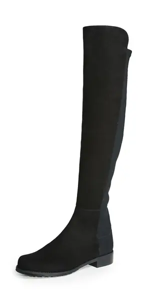 STUART WEITZMAN 5050 Stretch Suede Over-the-knee Boots