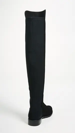 STUART WEITZMAN 5050 Stretch Suede Over-the-knee Boots