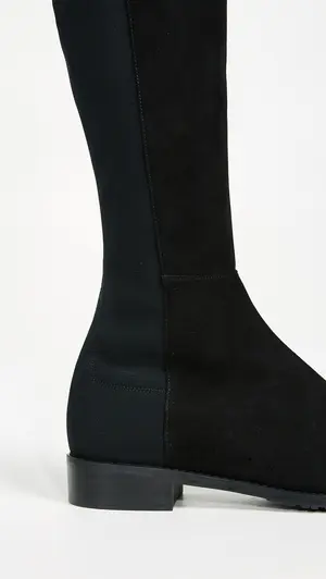 STUART WEITZMAN 5050 Stretch Suede Over-the-knee Boots