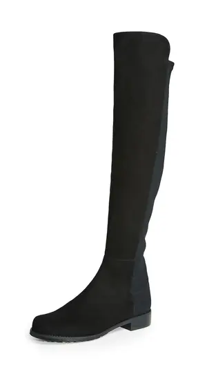 STUART WEITZMAN 5050 Stretch Suede Over-the-knee Boots
