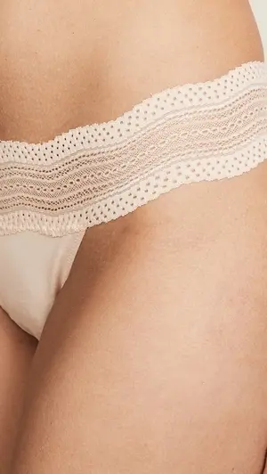 Cosabella Dolce Thong - Blush