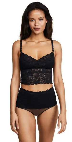 Cosabella Never Say Never Cropped Cami - Black