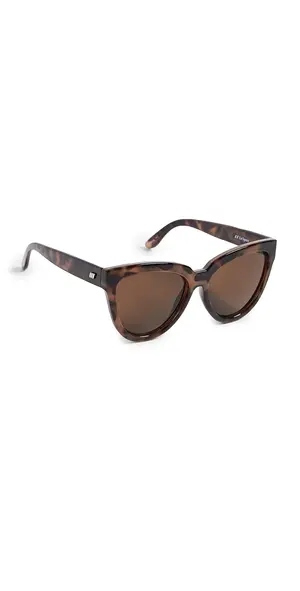 Le Specs Liar Liar Cat Eye Sunglasses - Volcanic Tort/brown Mono