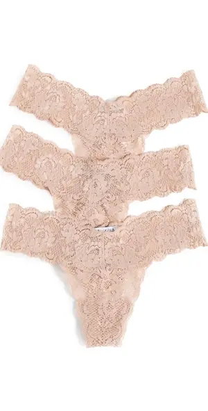 Cosabella Never Say Never Cutie Low Rise Thong 3 Pack