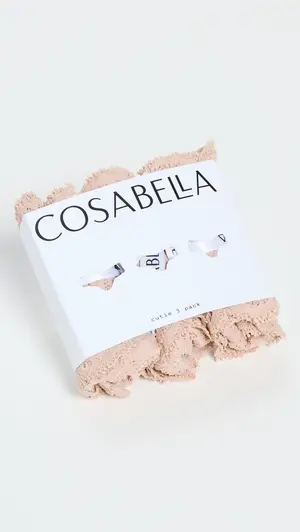 Cosabella Never Say Never Cutie Low Rise Thong 3 Pack