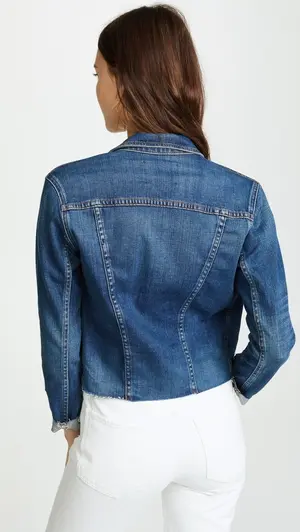 L'Agence Janelle Denim Jacket - Authentique
