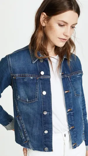 L'Agence Janelle Denim Jacket - Authentique