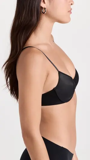 Only Hearts Second Skins Underwire Bra - Black