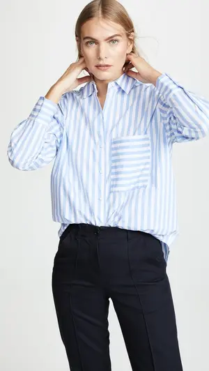 Ayr The Deep End Button-down Shirt