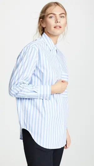 Ayr The Deep End Button-down Shirt