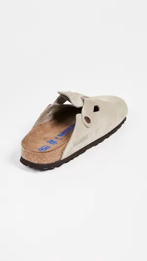 BIRKENSTOCK Boston Soft Footbed Clogs - Taupe