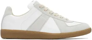 MAISON MARGIELA Maison Margiela Brown Replica Sneakers 101 Offwht