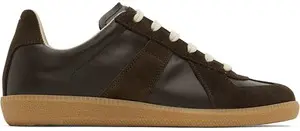 MAISON MARGIELA Maison Margiela Brown Replica Sneakers T2186 Java