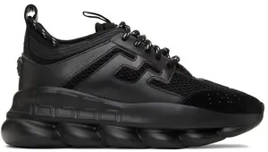 Versace Versace Black Chain Reaction Sneakers - D41 Black