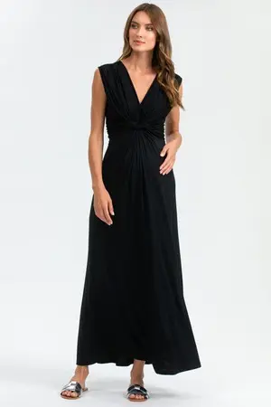 PIETRO BRUNELLI Papaver Maternity And Nursing Maxi Dress