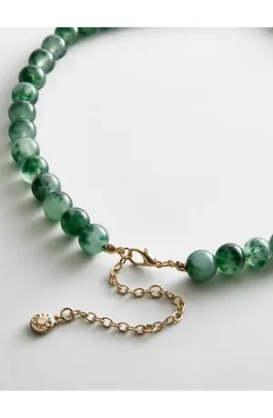 Baublebar Jamie Semi-precious Beaded Pendant Necklace - Green