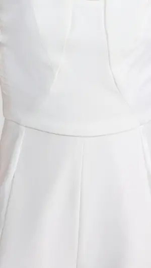 Black Halo Lena Jumpsuit - Crystal/porcelain