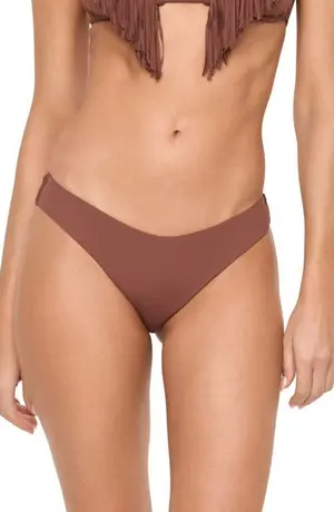 L*Space Rocky Classic Bikini Bottom - Cafe