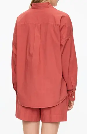 LMND Chiara Button-up Shirt - Henna