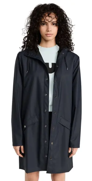 Rains Long Sleeve Outerwear For Women