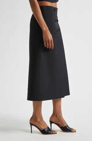 L'Agence Febe Tuxedo Pencil Skirt
