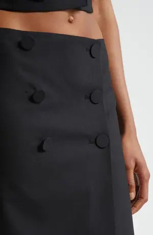 L'Agence Febe Tuxedo Pencil Skirt