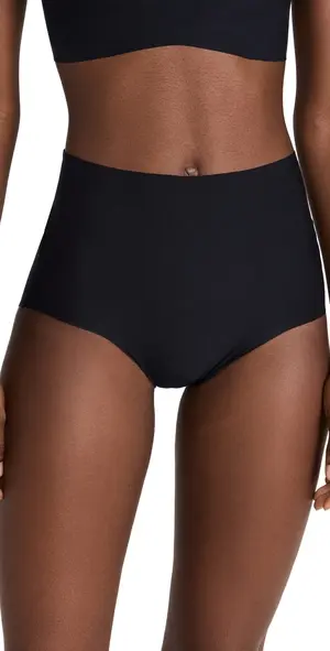 Commando Butter High Rise Panties - Black