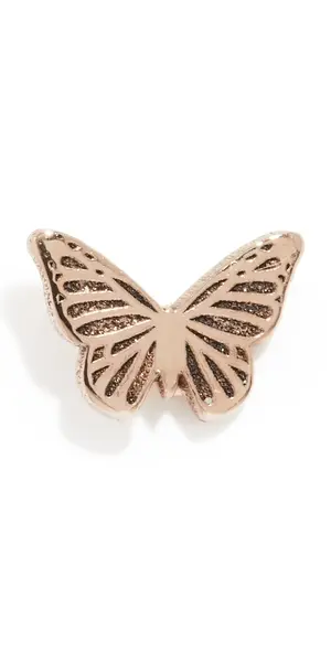 Zoe Chicco 14k Gold Butterfly Single Stud Earring - Yellow Gold
