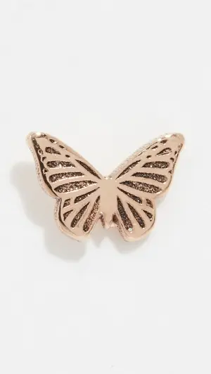 Zoe Chicco 14k Gold Butterfly Single Stud Earring - Yellow Gold