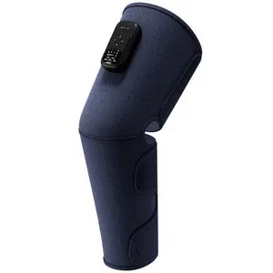 MIKO Rhythm Leg & Calf Air Compression Massager With Heat - Navy