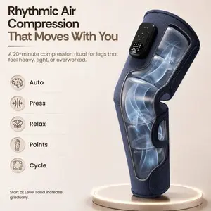 MIKO Rhythm Leg & Calf Air Compression Massager With Heat