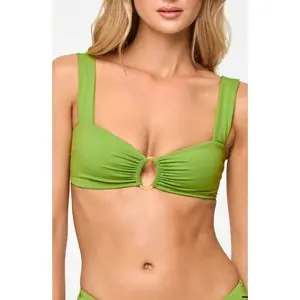 L*Space Willow Bikini Top - Verdant
