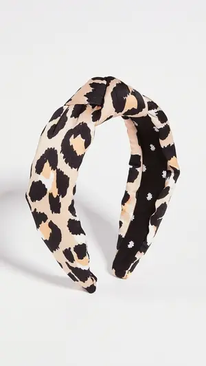 Lele Sadoughi Silk Knotted Headband