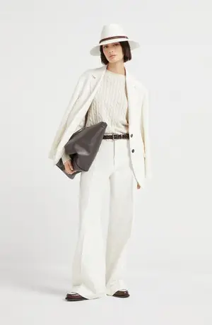 Brunello Cucinelli Loose Flared Trousers