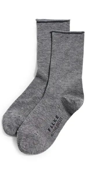 Women's Falke Grey Socks Hoiseries