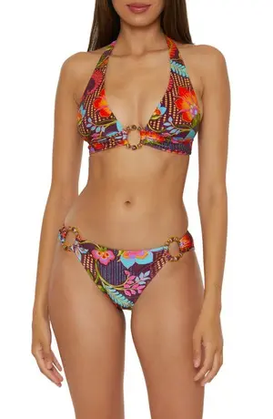 BECCA By Rebecca Virtue Portofino Halter Bikini Top