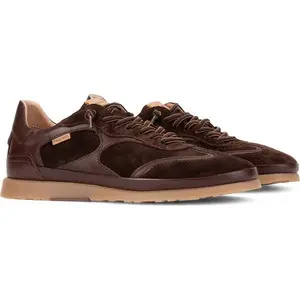 Pikolinos Denia Leather Sneaker - Caoba