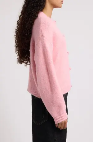 BDG URBAN OUTFITTERS Knot Fastening Cardigan - Pink