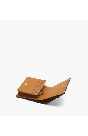 Mcm Small Pina Wallet In Studded Visetos