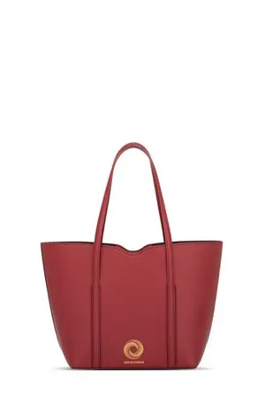 ARANYANI Amala Zipper Tote - Lava Red