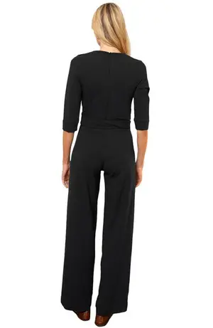 HOTSQUASH LONDON CLOTHING Smart Scuba Knit Jumpsuit