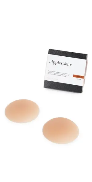 BRISTOLS6 Adhesive Nippies Skin Covers Dark