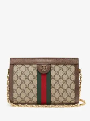 Gucci Gucci - Ophidia Gg Supreme Canvas Shoulder Bag - Womens - Grey Multi Grey Multi